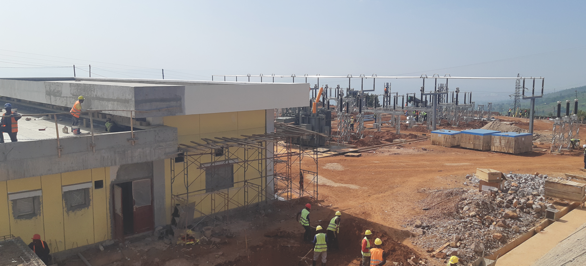 Gasogi Power Substation, 110Kv transmission Line & 15Kv Distribution ...
